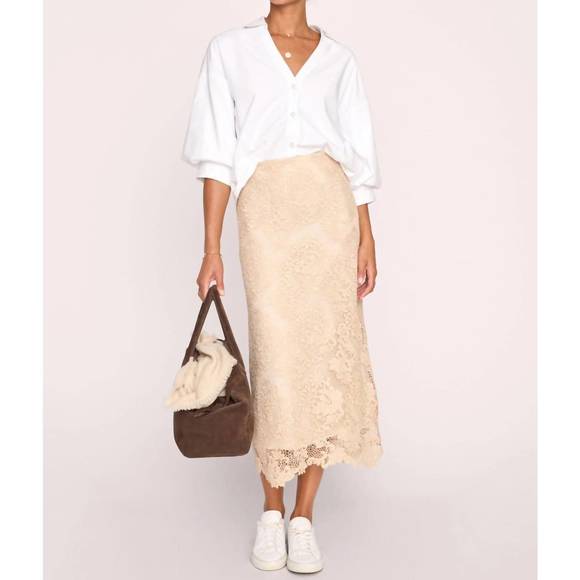 Brochu Walker | Tops | New Brochu Walker Kate Shirt In Salt White ...